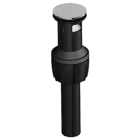 Boston Harbor Drain Push Pop-Up with Overflow, Push Pop-Up, Plastic ...