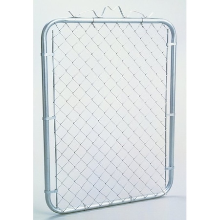 Stephens Pipe & Steel ChainLink Walk Gate, 48 in H Gate, Steel Frame ...