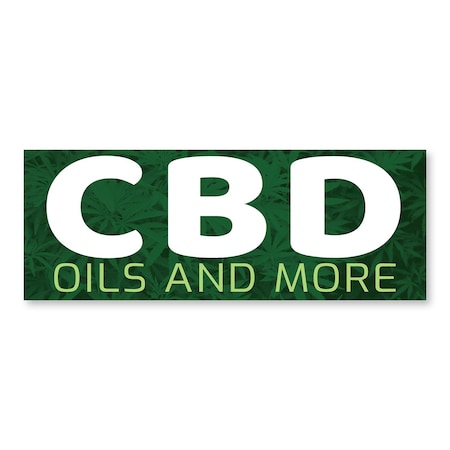 Signmission CDB Oils and More, 24 Inch, Decal D-24-30358 | Zoro