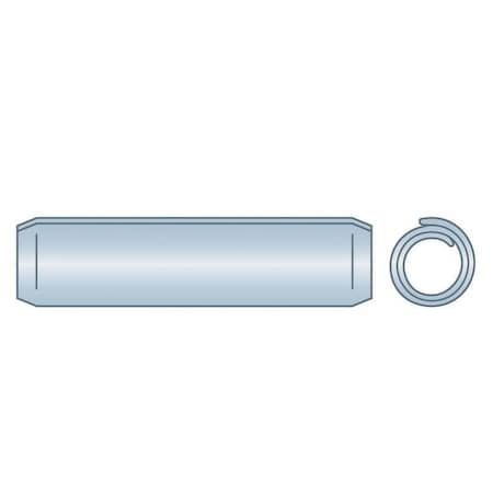 Huyett Coiled Spring Pin, Heavy Duty, Zinc Plated High Carbon Steel, 2. ...