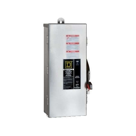 Square D ENCLOSURE 100A DISCONNECT SWITCH PARTS AND ACCESSORY FA-100-DS ...