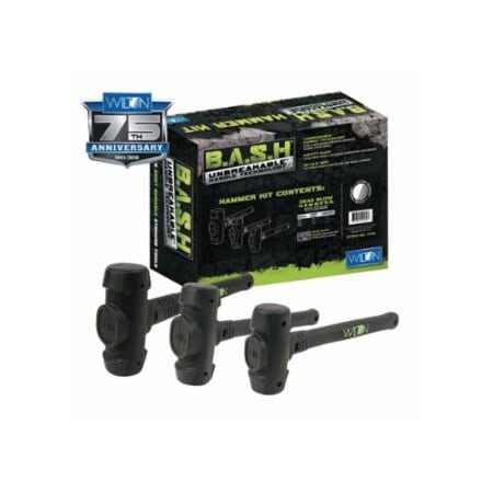 Wilton B.A.S.H Dead Blow Hammer Kit, 3 1/4 lb; 4 1/4 lb; 5 1/2 lb ...