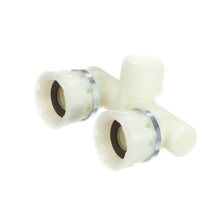 Henny Penny Water Connector, Single Inlet, Dual Outlet MM205306 | Zoro