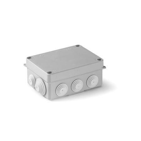 Famatel Usa Electrical Box, Junction Box, ABS, Punchouts, 4.33'' x 5.9 ...