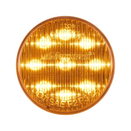 Maxxima Clearance Light, LED, Amber, Grommet, 2 Dia M09100Y | Zoro