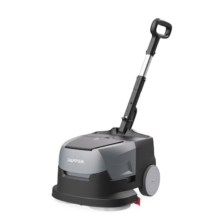 Dapper Supply Mini Automatic Floor Scrubber - Compact & Portable, 15 in ...