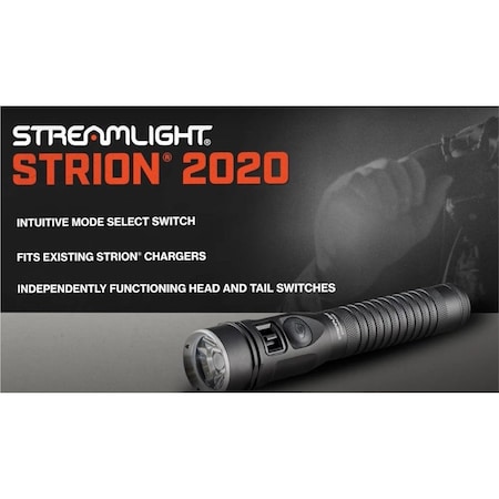 Streamlight Strion 2020 Rechargeable Led Flashlight - Black ...