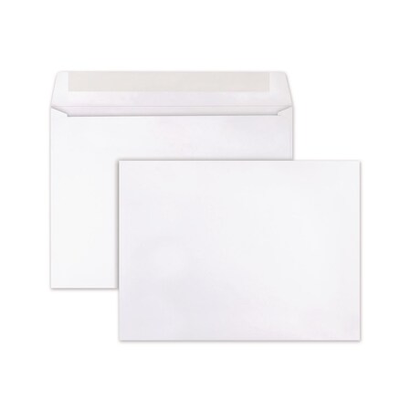 Qualityprk Open-Side Booklet Envelope, #10 1/2, Cheese Blade Flap ...
