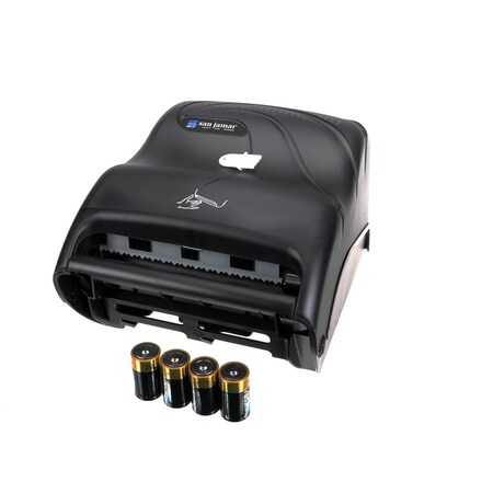 San Jamar Smart Dispenser System with IQ Sensor and Batteries T1490TBKB ...