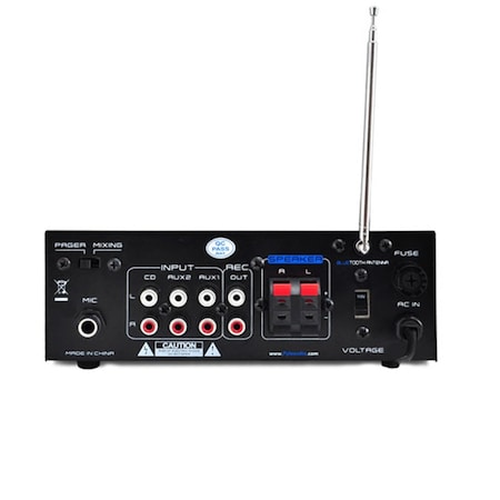 Sonic Boom 2 x 40 Watt Bluetooth Mini Blue Series Home Stereo Power ...