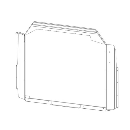 Kargomaster Bulkhead Divider Wing 40649TL | Zoro