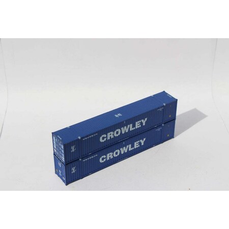 Jacksonville Terminal 53 ft. N Scale Crowley Containers with IBC ...