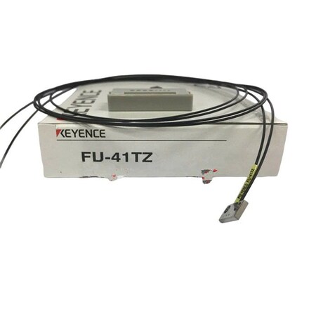 Keyence Digital Fiber Optic Sensor, Reflective Fiber Unit FU-41TZ | Zoro