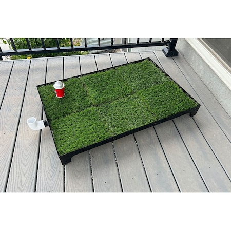 K9 Kennel Store 2ft X 3ft Quick N Clean Stand Alone Potty Station 2X3PS ...