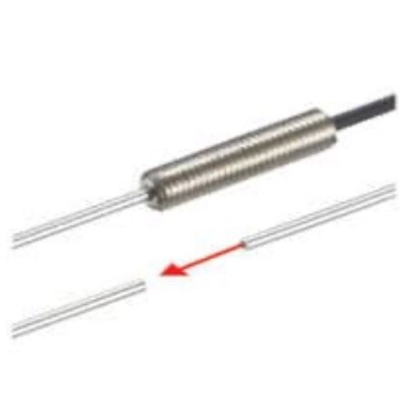 Keyence Fiber Optic Sensor, Fiber Unit Thrubeam Type FU-75F | Zoro