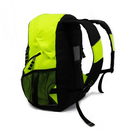 2W International High Viz Backpack, Lime BP65-01 | Zoro