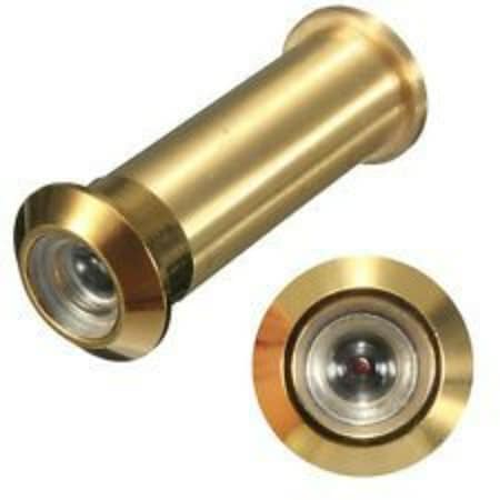 Trans Atlantic 1/2 in. 190-Degree Bright Brass Door Viewer GH-UL3300 ...