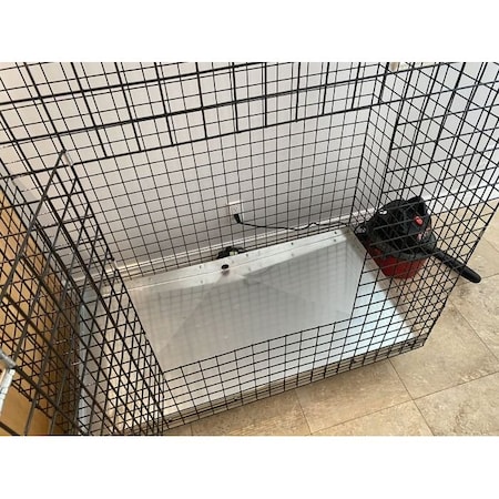 K9 Kennel Store 4ft X 4ft Quick N Clean Dog Crate QC4X4DC | Zoro