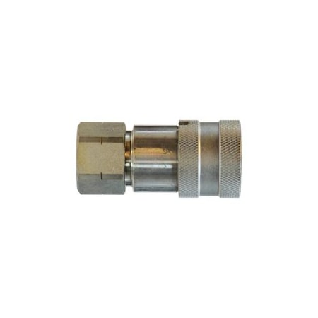 Midland Industries COUPLER FL FACE 1/4IN BODY 1/4IN FPT STL FF14F | Zoro