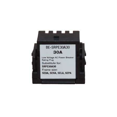 Brah Electric , replacement Spectra rating plugs rated for 30A, 30A ...