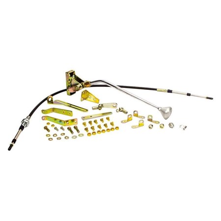 Lokar COS6350BM 16 in. TH350 Cable Operated Transmission Shifter ...