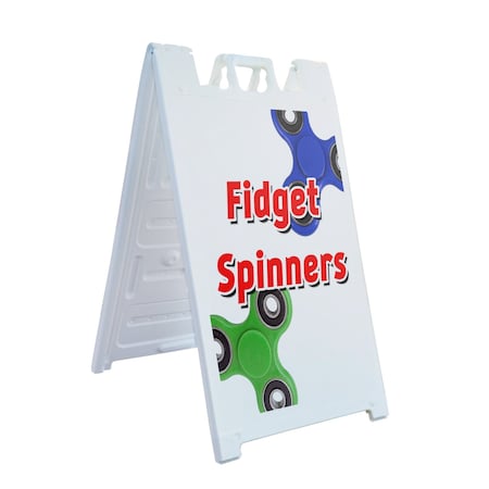 Signmission Fidget Spinners, A-Frame & 2 Decals Installed, Heavy-Duty ...