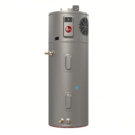 Rheem 50 gal Electric Tank Water Heater, Single Phase 78.6 in H PROPH50 ...