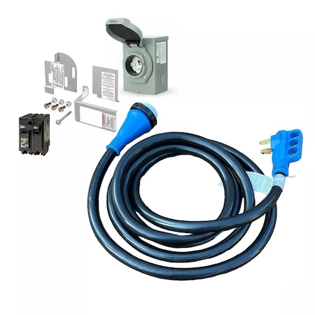 Liftcharger 8600W-15000W Portable Generator Hook-up Kit for Square D ...