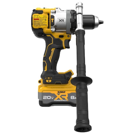 Dewalt 20V MAX* XR Brushless Cordless 1/2 in. 3-Speed Hammer Drill Kit ...