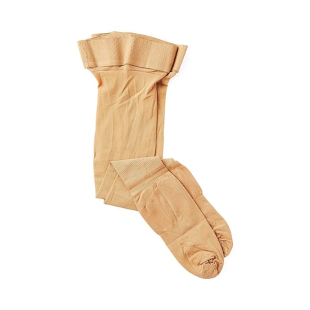 Medline CURAD Compression Hosiery, Thigh High, 20-30 mmHg, Tan, Size E ...