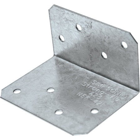 Simpson Strong-Tie 2'' x 1-1/2'' x 2-3/4'' Galvanized Angle A23 | Zoro