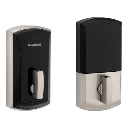 Kwikset 20 Min UL Unite Electronic Smart MF Deadbolt with 4 Way Backset ...