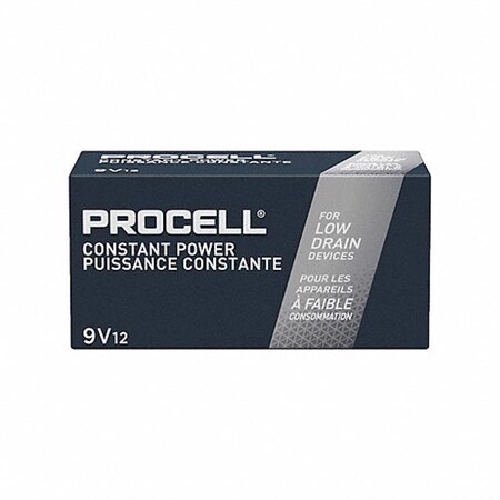 Procell Constant 9-Volt Alkaline Batteries Boxed, 12PK PC1604 | Zoro