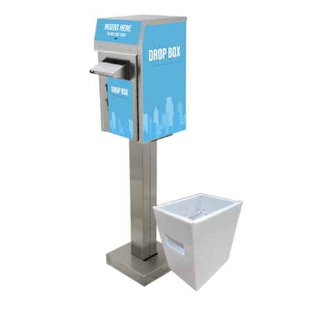 American Security Cabinets Small Payment Drop Box 500 - Drive Up, On ...