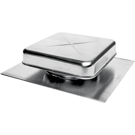 Lomanco LomanCool 550 Static Roof Vent, 15-3/8 in OAW, 50 sq-in Net ...