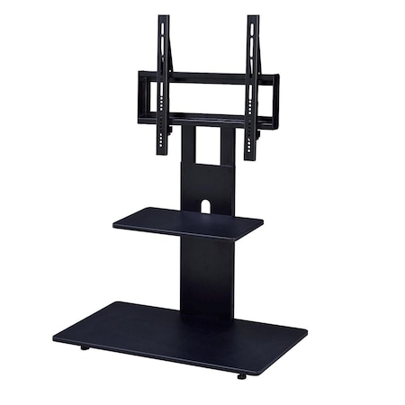Boombox TV Stand with Mount - Black BO2637606 | Zoro