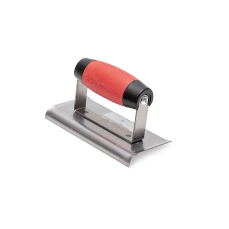 Marshalltown Curved End Hand Edger, Concrete Edger, Carbon Steel, 6 x 3 ...