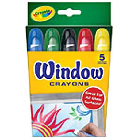 Art Supplies Crayola Window Crayons 9765 | Zoro