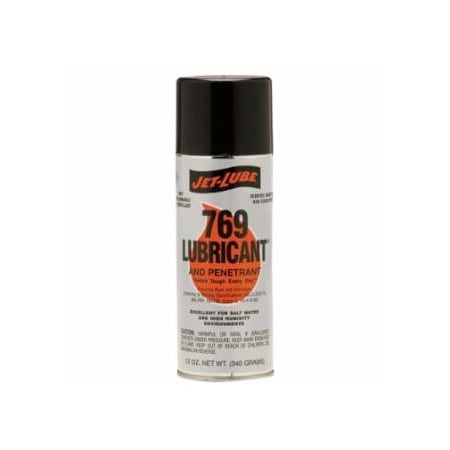 Jet-Lube 769 Lubricant, 12 oz, Aerosol Can, 12PK 399-37341 | Zoro