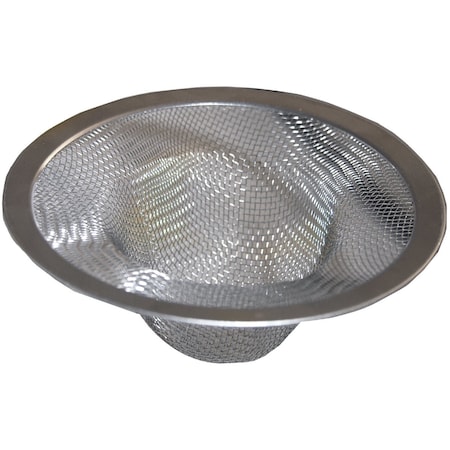 Lasco 4.4'' SS Mesh Kitchen Sink Strainer Cup 03-1380 | Zoro