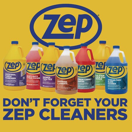 Zep 32 oz Professional Trigger Spray Bottle, Plastic, Blue/Gold/Clear ...