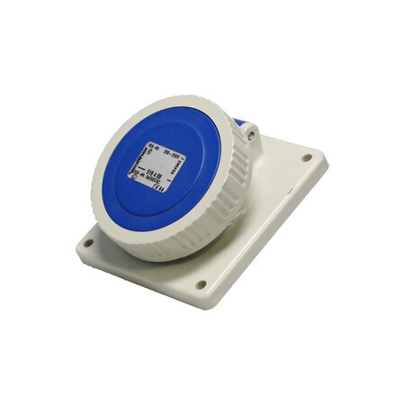 Walther-Werke Pin and Sleeve Receptacle, 20A, 230/3ø250, 3 Phase, 3 ...
