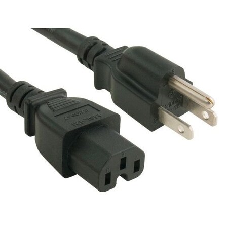 Sanoxy 15ft 14 AWG 15A 125V Power Cord NEMA 5-15P to IEC320 C15 SNX-CBL ...