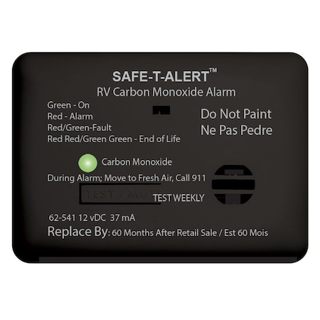 Safe-T-Alert 62 Series Carbon Monoxide Alarm - 12V - RV Surface Mount ...