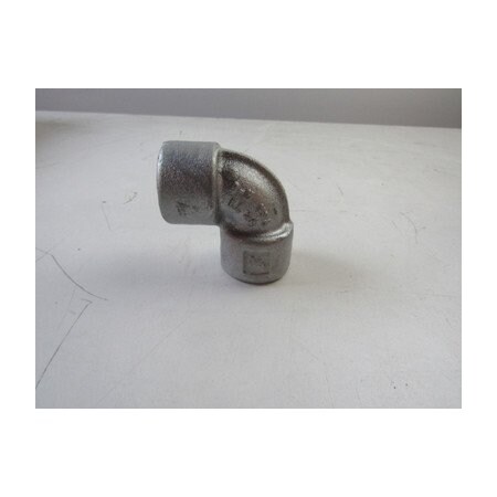 Eaton Elbow, 3/4", Feraloy iron alloy, Electrogalvanized EL29 | Zoro
