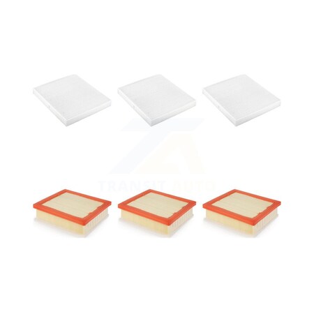 Pur 3x Air + 3x Cabin Filter 6 Total Kit For 2017 Jeep Compass OE Part ...