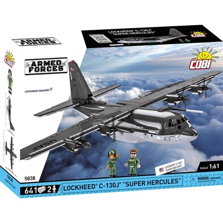 Cobi Lockheed C-130J Aircraft Block Set Gray 643 pc COBI-5838 | Zoro
