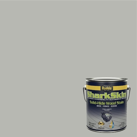Rodda Paint SharkSkin Deck and Siding Solid Wood Stain, 1 Gallon, Cape ...