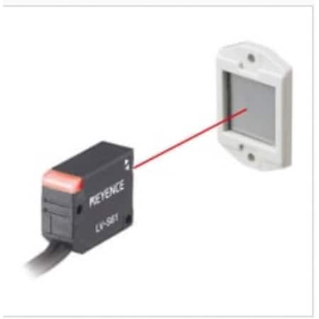 Keyence Multi-Purpose Digital Laser Sensor Head, Retro-Reflective ...