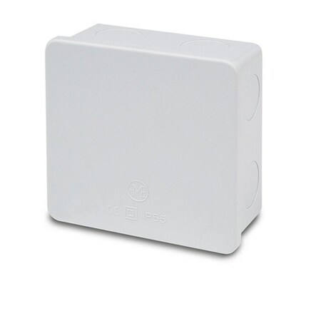 Famatel Usa Electrical Box, Junction Box, ABS, Punchouts, 3.9'' x 3.9 ...